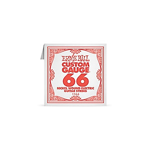 Ernie Ball 1166 - .066 Gauge Electric Guitar String - SINGLE STRING