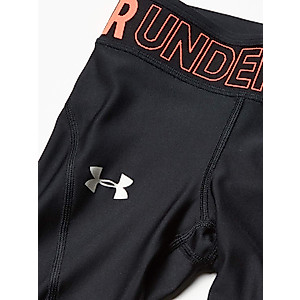 Under Armour HeatGear Armour Printed Crop YMD Black