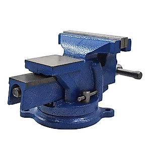 4" Bench Vise with Anvil 360 Swivel Locking Base Table top Clamp Heavy Duty Vice