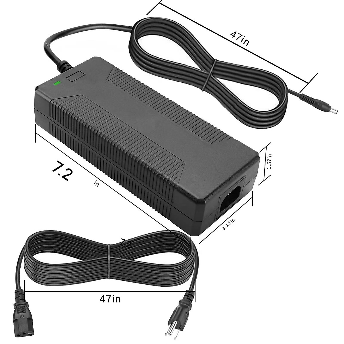24V Power Supply, 24V10A 240W Led Lights Power Adapter, 120V AC to 24V DC Converter LED Transformers 24 Volt 10amp