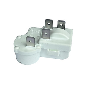 Aupll Replace 4Pin Refrigerator Over Load Protector Compressor PTC Starter Relay Fo Replace Refrigerators Accessories Replace ZHB69-120P15 ZHB60-120P15 etc