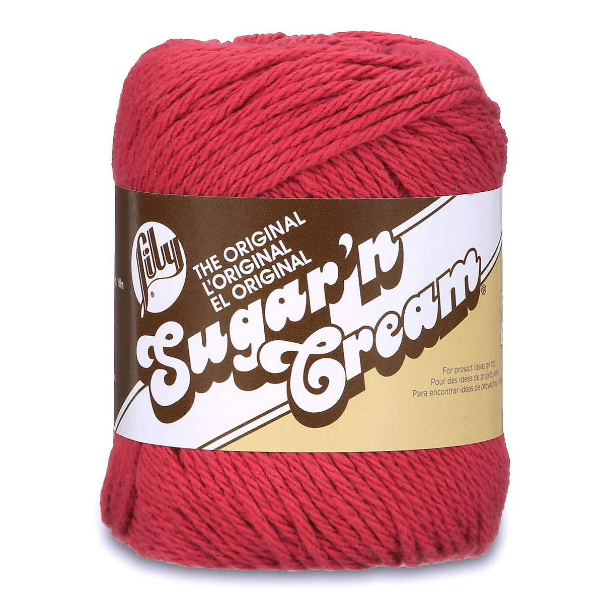 Lily Sugar 'n Cream Yarn - 100% Cotton - Assortment (Red Barn)