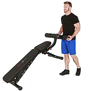 Fitness Reality 2000 Super Max XL - Adjustable Weight Bench - Bench Press and Workout Bench for Incline Decline Strength Training - No Gap Foldable Workout Benches for Home - 850 Pound Capacity