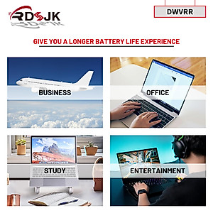 DWVRR Laptop Battery for Dell Alienware X15 R1 R2 X17 R1 R2 Inspiron 16 7620 2-in-1 Alienware X15 R1 NAWX15R101 X17 RTX 3080 P48E Series 817GN 0817GN NR6MH 0NR6MH 0017GN 11.4V 87Wh 7250mAh