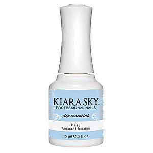 KIARA SKY Professional - Dip Manicure Nail Liquid Essentials - Long Lasting Nail Gels - Beauty Essentials Nail Design for Nail Art - Dip Liquids for Dip Manicure 0.5 fl oz, Base