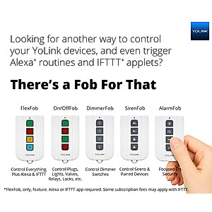 YoLink Smart Plug with Energy Monitoring, 1/4 Mile World's Longest Range Smart Home Mini Outlet Works with Alexa Google Assistant IFTTT Remote Control Home Appliances Anywhere, YoLink Hub Required