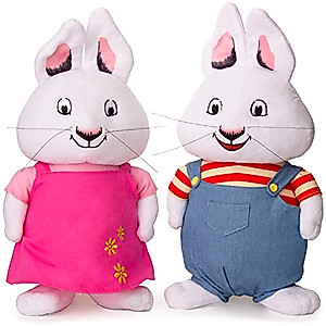Mighty Mojo Max & Ruby Plush - Max Plush Doll - 12 Inches - Collectible Plush Stuffed Toy for Kids - Officially Licensed - Easter