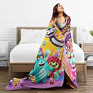 Ultra-Soft Micro Fleece Blanket Microfiber Blanket Blanket for Bedding Sofa and Travel Air Conditioning Blanket