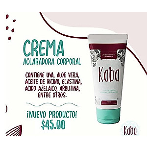 KABA CREMA CORPORAL ACLARANTE