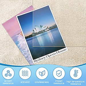 Luxstep Office Chair Mat for Carpet,Chair Mat for Carpet,Heavy Duty Hardwood/Tile Floor Protector,Easy Glide Desk Chair Mat for Work,Study,Dining and Gaming with Extended Lip, Crystal Clear(36”x 48”)