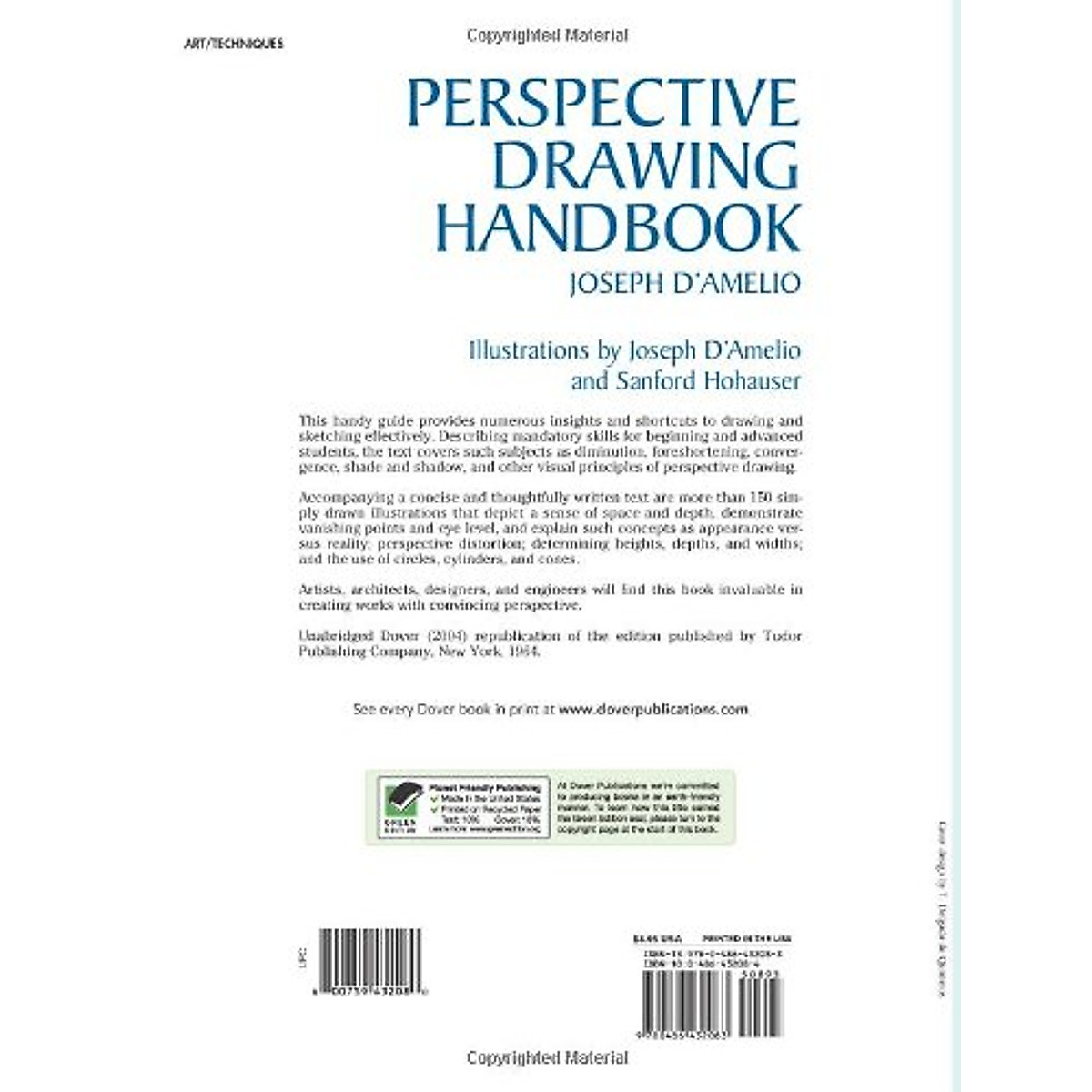 Perspective Drawing Handbook (Dover Art Instruction)