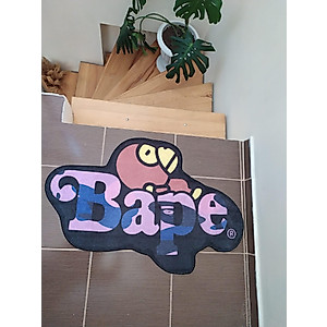 New Decor Rug,Purple Colourful Writing, 35in W* 23in L (60 * 90cm) 2X3ft,Decor Modern Rug, Hypebeast Rug, Kids Room Rug,Decor Modern Rug, Hypebeast Rug, Kids Room Rug,Floor mat