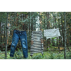 GRAVITY OUTDOOR COMPANY GOC Portable Clothesline for Travel Camping Cruise Retractable Drying Accessory