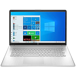 HP 17t-cn000 17.3" Touchscreen HD+ IPS Laptop (Intel i5-1135G7 4-Core, 16GB RAM, 1TB HDD, Intel Iris Xe, WiFi 5, Bluetooth 5.1, HD Webcam, Win 10 Home) with Hub