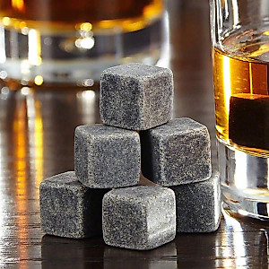 Police Badge Engraved Rocks Glass & Chilling Stones Whiskey Gift Set (Personalized Product)