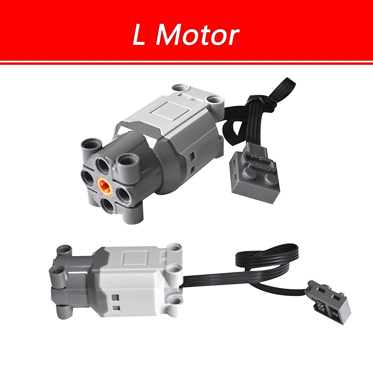 Motor and Remote Control Set for Lego Technic Chiron 42083 Race Car, Compatible with Lego 42083 (Model Not Included)
