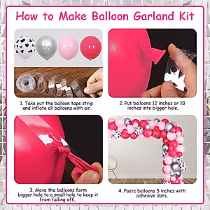 Wonmelody Western Cowgirl 1st Birthday Decorations Disco Man I Feel Like I'M One Birthday Decor Disco Cowgirl 1st Birthday Garland Kit High Chair Banner Curtains Cake Topper for My First Rodeo Party