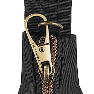 Travelon Anti-theft Signature 3 Compartment Cross Body Bag, Black