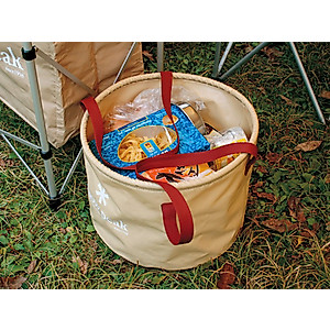 Snow Peak Camping Bucket Jumbo - Versatile Six Gallon Bucket - 14.5 x 10 in