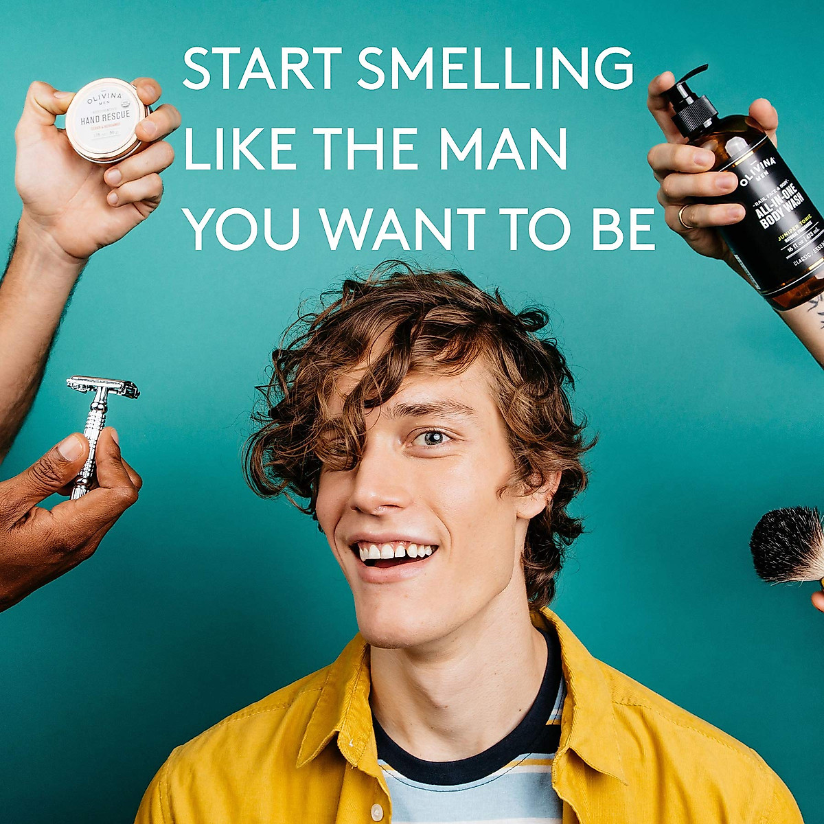 Barrel and Oak - 2-in-1 Shampoo & Conditioner, Men's Shampoo & Conditioner Set, Hair Care for Men, Cleanses Hair & Scalp, Natural Moisturizer, Essential Oil-Based Scent, Vegan (Black Oak, 16 oz)