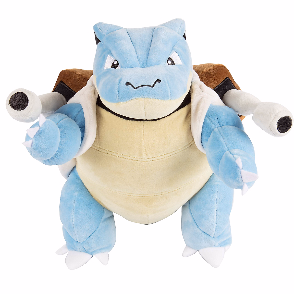 Pokemon 12" Blastoise Large Plush - Squirtle Evolution Figure - Officially Licensed - Authentic Soft Stuffed Animal Toy - Valentine's Day & Easter Basket Stuffer Gift for Kids, Boys, Girls - 2+