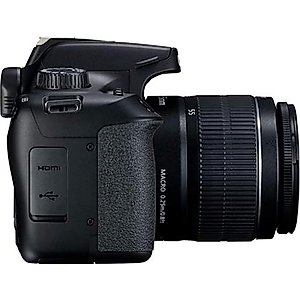 EOS Rebel T100 (EOS 4000D) DSLR Camera w/ 18-55mm DC III Zoom Lens with Pixibytes Basic Bundle (Renewed)