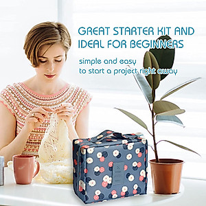 12 Colors Cotton Size 3 Crochet Thread Craft Yarn for Knitting and Crochet Perfect Beginner Kit