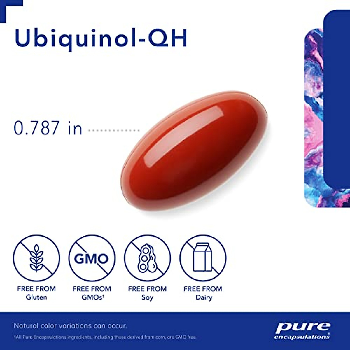 Pure Encapsulations Ubiquinol-QH 50 mg | Active Form of CoQ10 to Support Immune Health, Cellular Energy, and Cardiovascular Health* | 60 Softgel Capsules