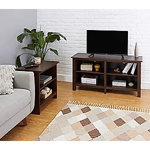 ROCKPOINT 70inch TV Stand Storage Media Console Entertainment Center,Espresso