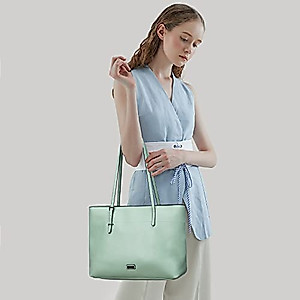 K.EYRE Women's Soft Faux Leather Tote Bag Purse Handbags Wallet Tote Shoulder Bag Purse Large Capacity
