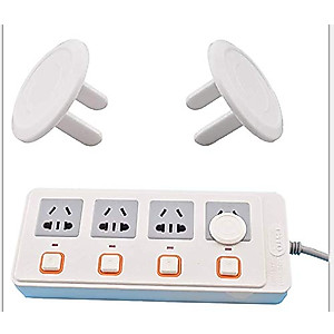 18 Pieces Baby Safety Proofing Kit- 6 Strong, Sturdy Adjustable Latches (Bonus Extra 6x3M Adhesives) + 4 Cabinet Locks+ 4 Corner Protectors and 4 Electrical Socket Plugs- No Tools Needed! (White, 18)