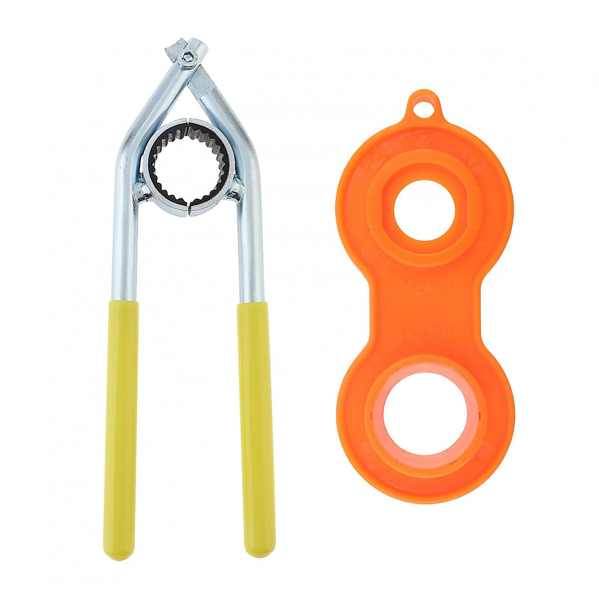 PNXKTXO 2pcs Faucet Aerator Removal Tool, Faucet Wrench for Kitchen Bathroom Aerator/Sink Faucet Replacement Part Repair Spanner