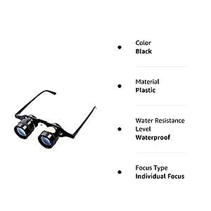 Nadalan Portable High Definition Glasses Fishing Hand-Free Binoculars Telescope for Outdoor Hunting Bird/Watching/Fishing/Sightseeing Concerts