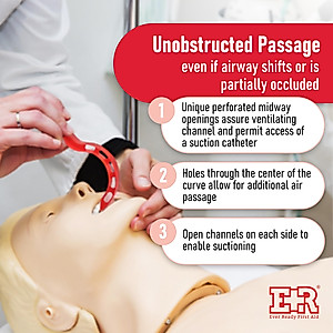 Ever Ready First Aid Berman Oral Airway Emergency Kit