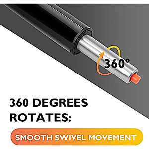 KERDOM Office Chair Gas Lift Cylinder Office Chair Replacement Parts,Universal Size Fits Most Chairs,Heavy Duty Gas Rod for Office Chair (Black)