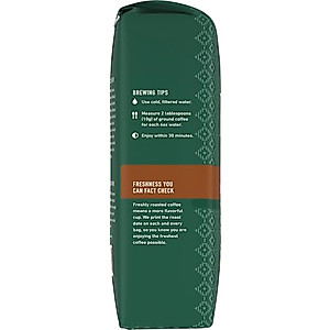 Peet's Coffee, Dark Roast Ground Coffee - Organic French Roast 18 Ounce Bag, USDA Organic