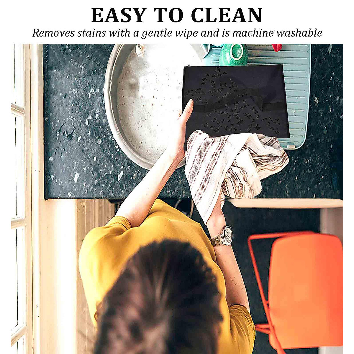 NUENSS-ROR Toaster Cover Waterproof Heat-Resistant Dust-proof Cover Case 2-Slice Toaster Protective Sleeve with Convenient Handle for BLACK+DECKER 2-Slice Toaster T2569B (12.6"D×9"W×7.5"H)