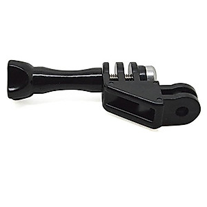 Williamcr 90 Degree Direction Adapter Elbow Mount with Thumb Screw for GoPro 11/10/9/8/7/6/5 Black,Session 5/4 Action Cameras