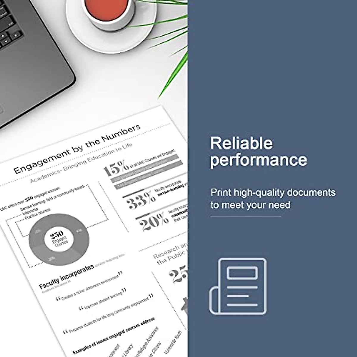 Compatible High Yield 1 Pack Black TN-450 TN450 Toner Cartridge Replacement for Brother DCP-7060D 7065D Intellifax 2840 2940 MFC-7240 7360N 7365DN 7460DN 7860DW HL-2130 2132 2220 Printers -by HNQGSM