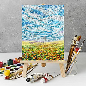 Simetufy Canvas Boards for Painting 8 x 10 inch, 24 Pack Painting Canvas Panels, Blank Canvases for Painting- Gesso Primed Acid-Free 100% Cotton Paint Canvas for Acrylics Oil Watercolor Tempera