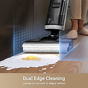 dreame H14 Pro Wet Dry Vacuum Cleaner, 180° Lie-Flat Vacuum Mop, 140°F Washing and Fast Hot Air Drying, Powerful 18kPa Suction Floor Cleaner Machine, Easy GlideWheel Movement, Smart App Control