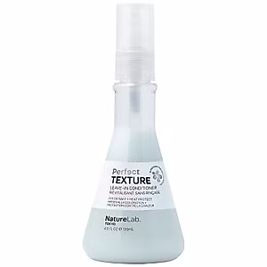 NATURELAB. TOKYO Perfect Texture Leave-In Conditioner & Detangler: Heat and Color Protection, Leave-In Hair Treatment to Hydrate and Strengthen Damaged, Tangled Curly or Wavy Hair I 4.06 Oz / 120ml