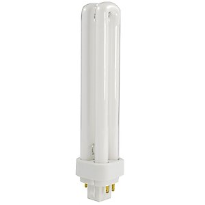 Sylvania 20669 Compact Fluorescent 4 Pin Double Tube 4100K, 26-watt