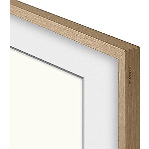 Samsung 43-Inch Class QLED 4K LS03B Series The Frame Quantum HDR Smart TV with Alexa Built-in (QN43LS03BAFXZA, 2022 Model) + Free Teak Bezel Value $99 – VGSCFA43TK