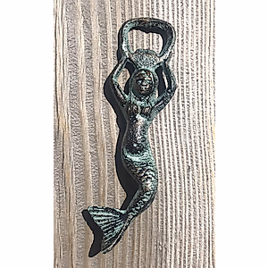 Mythical Mermaid Beer Bottle Opener – Unique Nautical Bar Decor – Best Friend Barware Gift – Stocking Stuffer