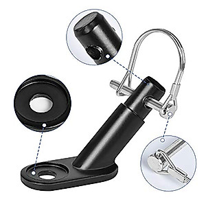 Supkiir Bicycle Trailer Coupler, 2 Pack Portable Bike Trailer Hitch Connector Attachment for Children's Trailers and Most Bicycles