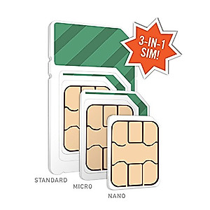 $20/mo. Mint Mobile Phone Plan with 15GB of 5G-4G LTE Data + Unlimited Talk & Text for 3 Months (3-in-1 SIM Card)