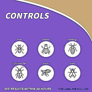 Bonide Diatomaceous Earth Crawling Insect Killer, 1.3 lbs. Fast Acting and Long Lasting Pesticide for Indoor or Outdoor Use