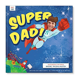 Super Dad Personalized Story, I See Me! (Hardcover)