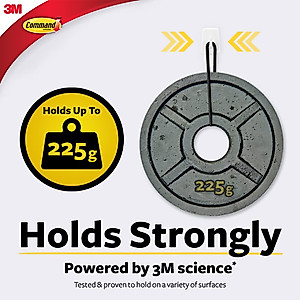 Command 17066 Micro, White, 3-Hooks (17066ES)